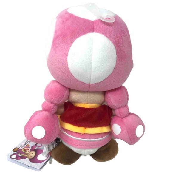 Nintendo | Toys | Super Mario Toadette Mushroom Pink Kinopiko Sanei ...